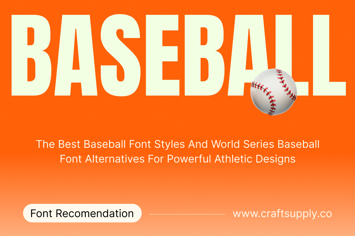 The Best Baseball Font Styles and World Series Baseball Font ...