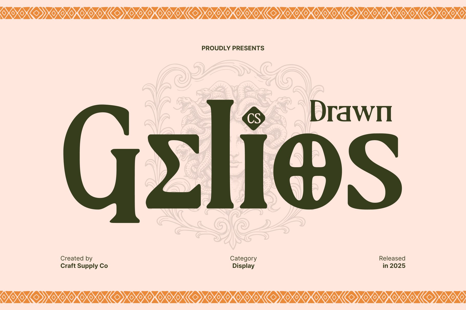 CS Gelios Drawn – Modern Serif Font Inspired by Greek Heritage