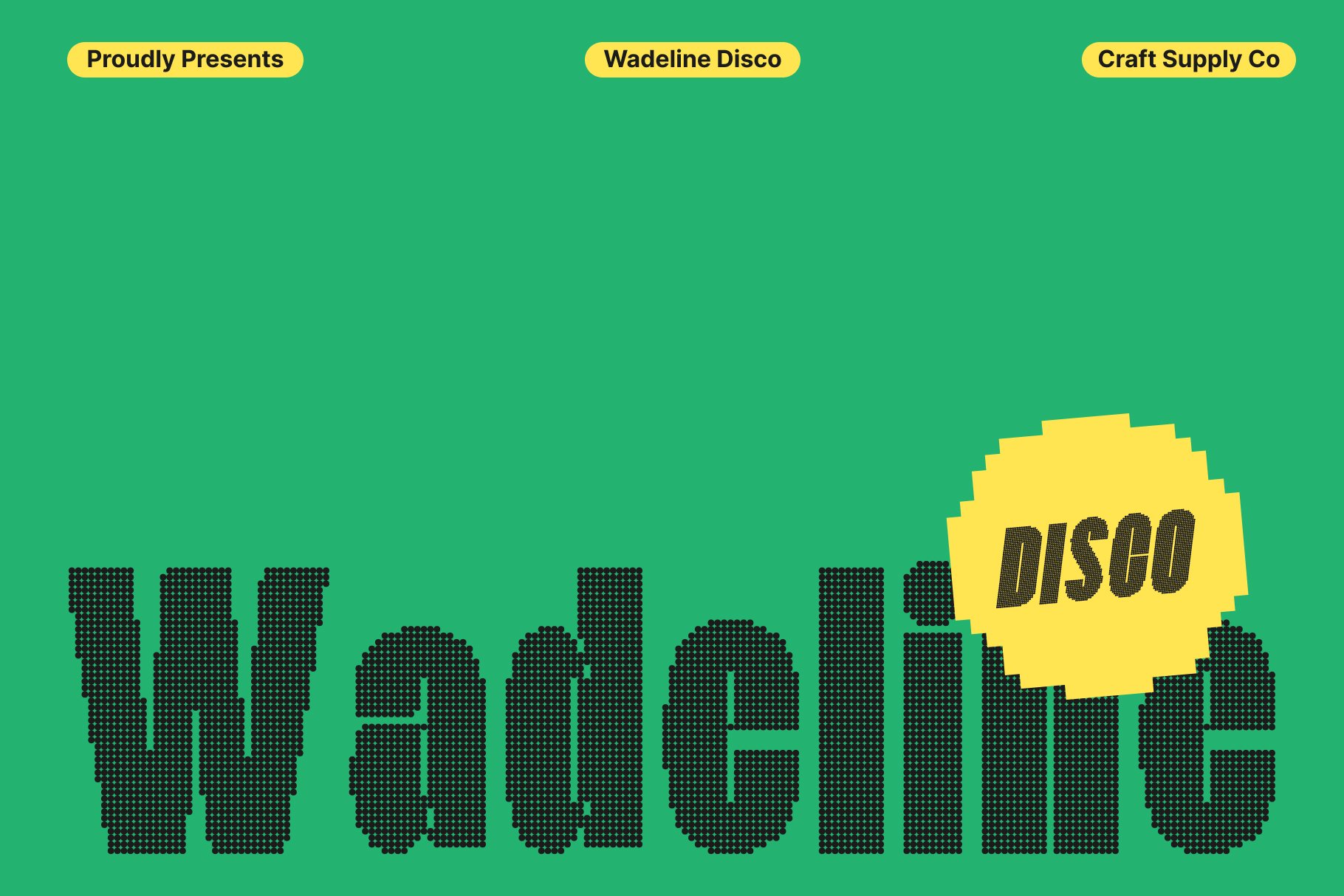 Wadeline Disco – Bold Condensed Industrial Sans