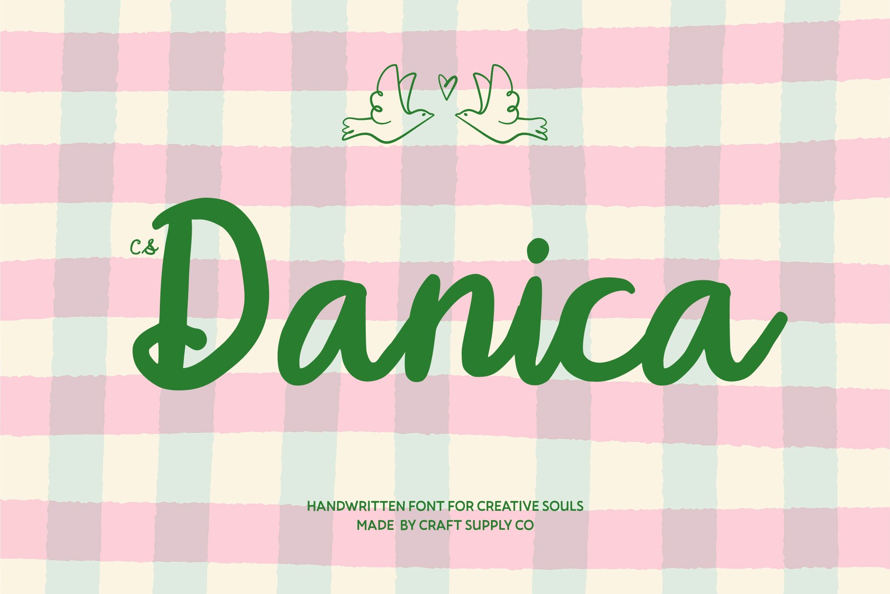 CS Danica – Delicate Handwritten Script Font