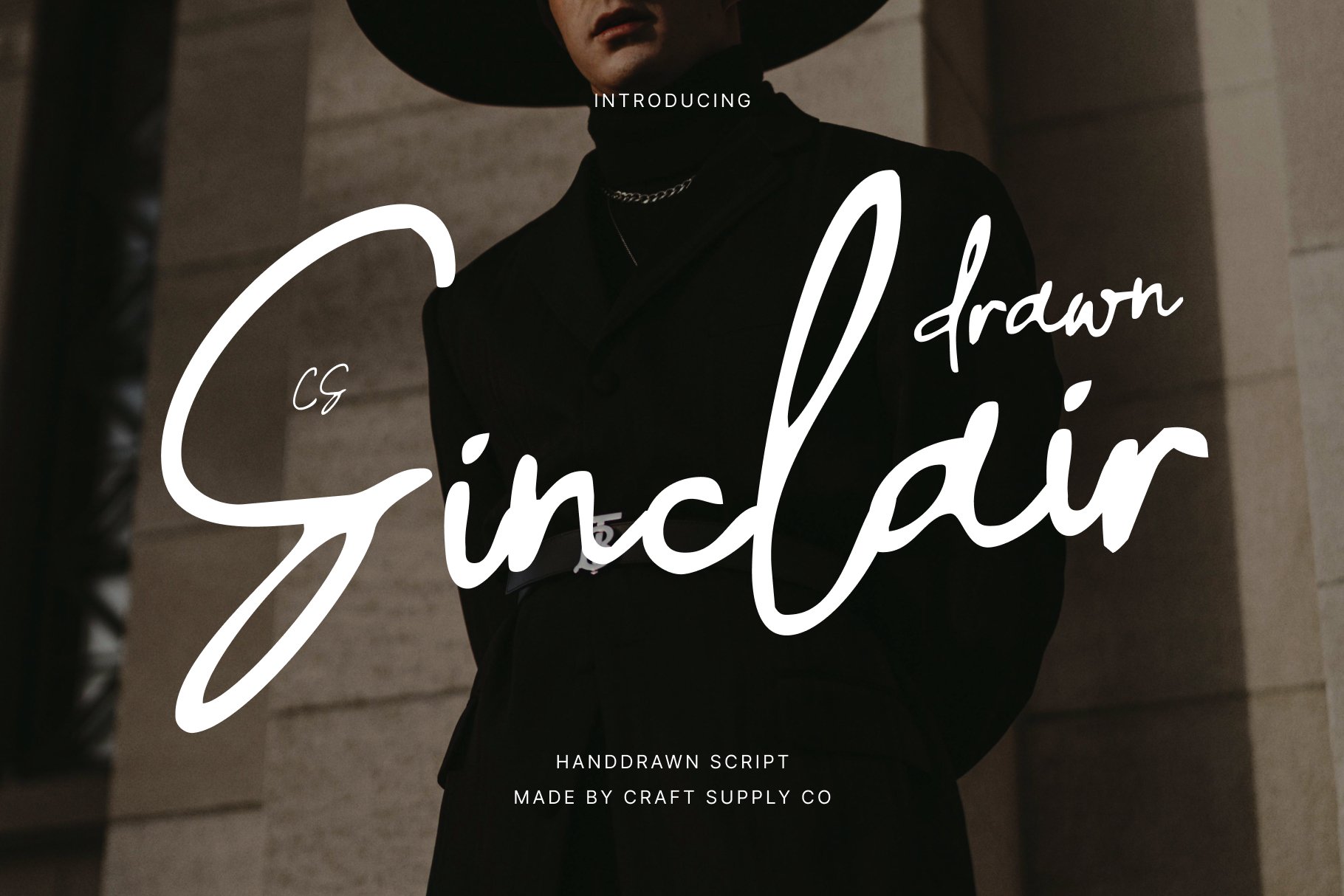 CS Sinclair Drawn – Soft Handwritten Script Font