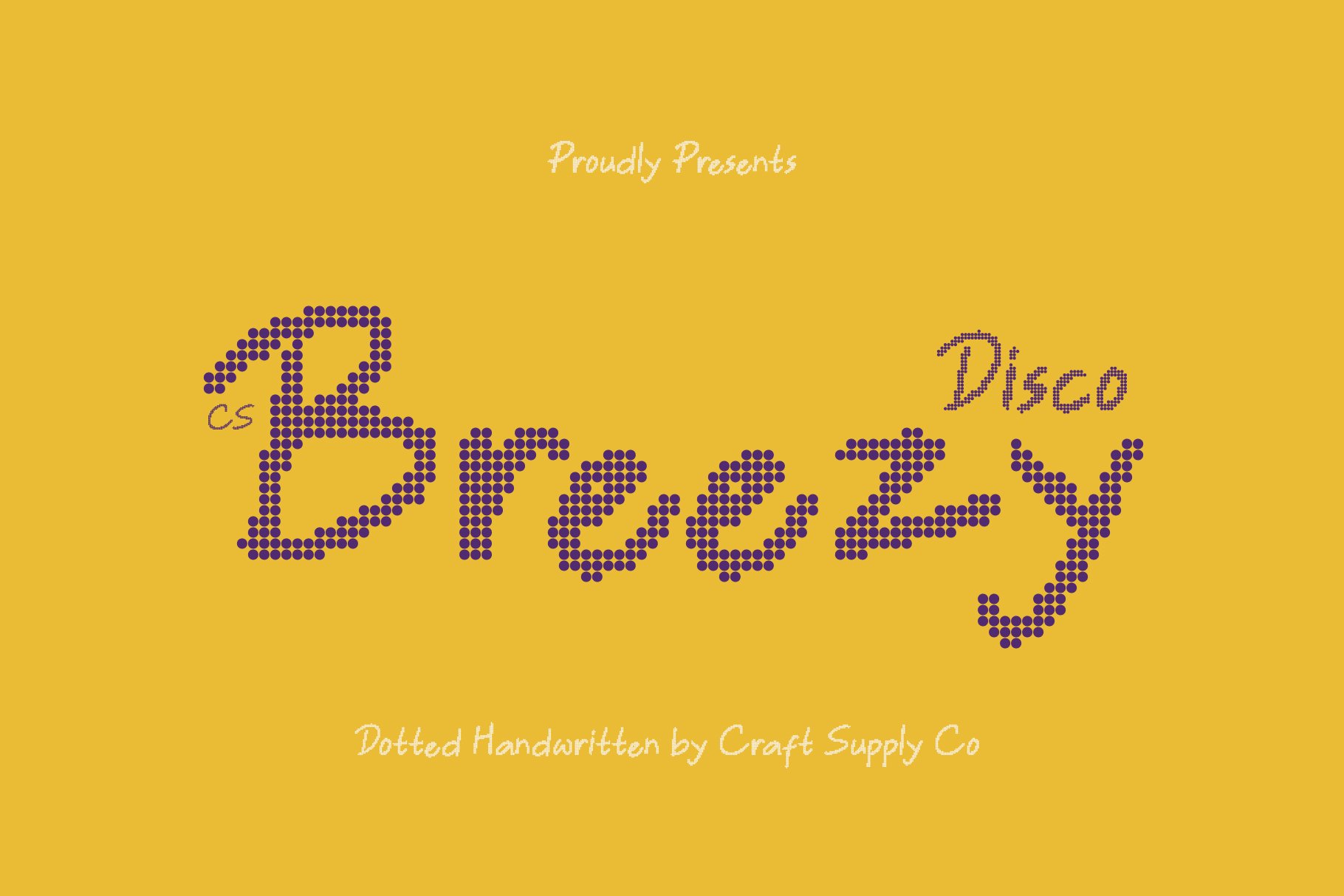 CS Breezy Disco: Fresh Handwritten Sans Serif with Retro Energy - Craft ...