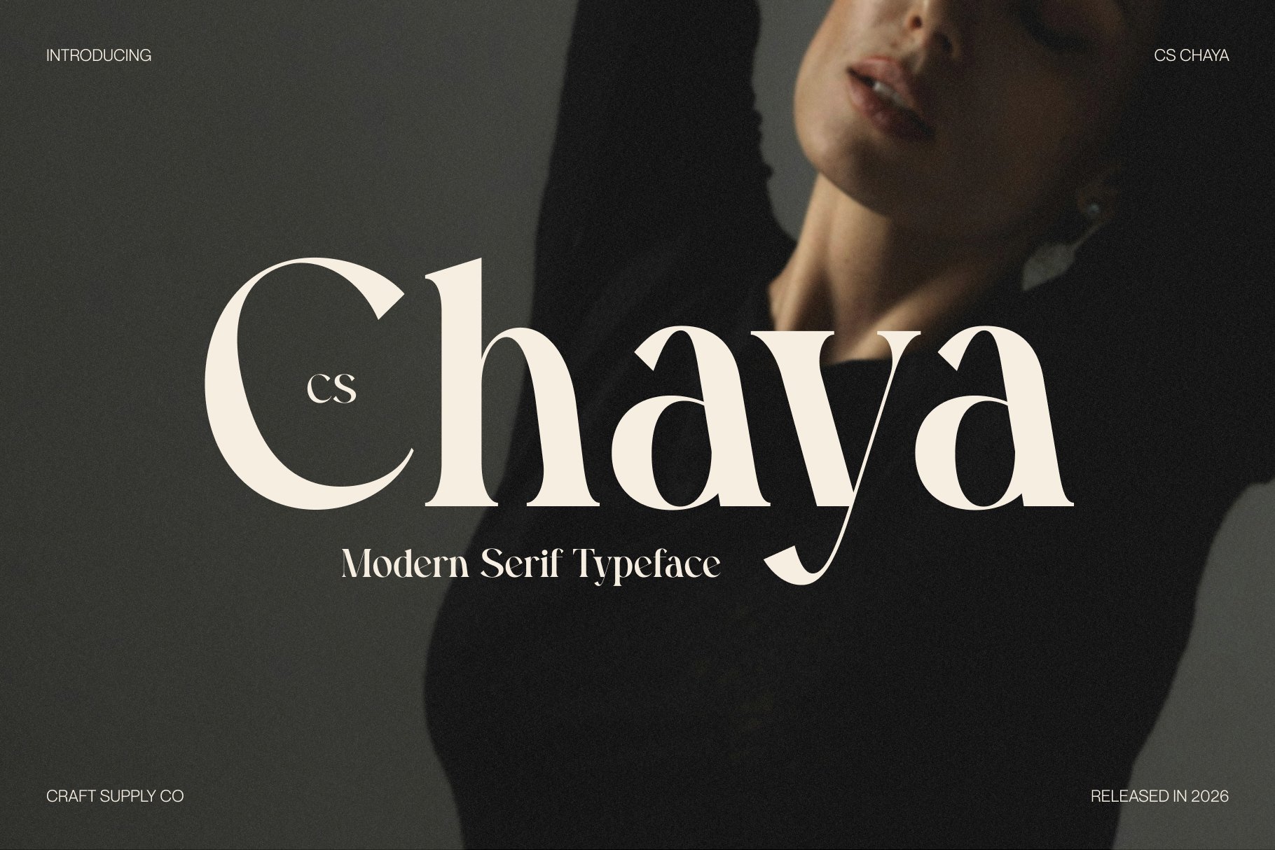 CS Chaya – Modern Serif Font with Elegance