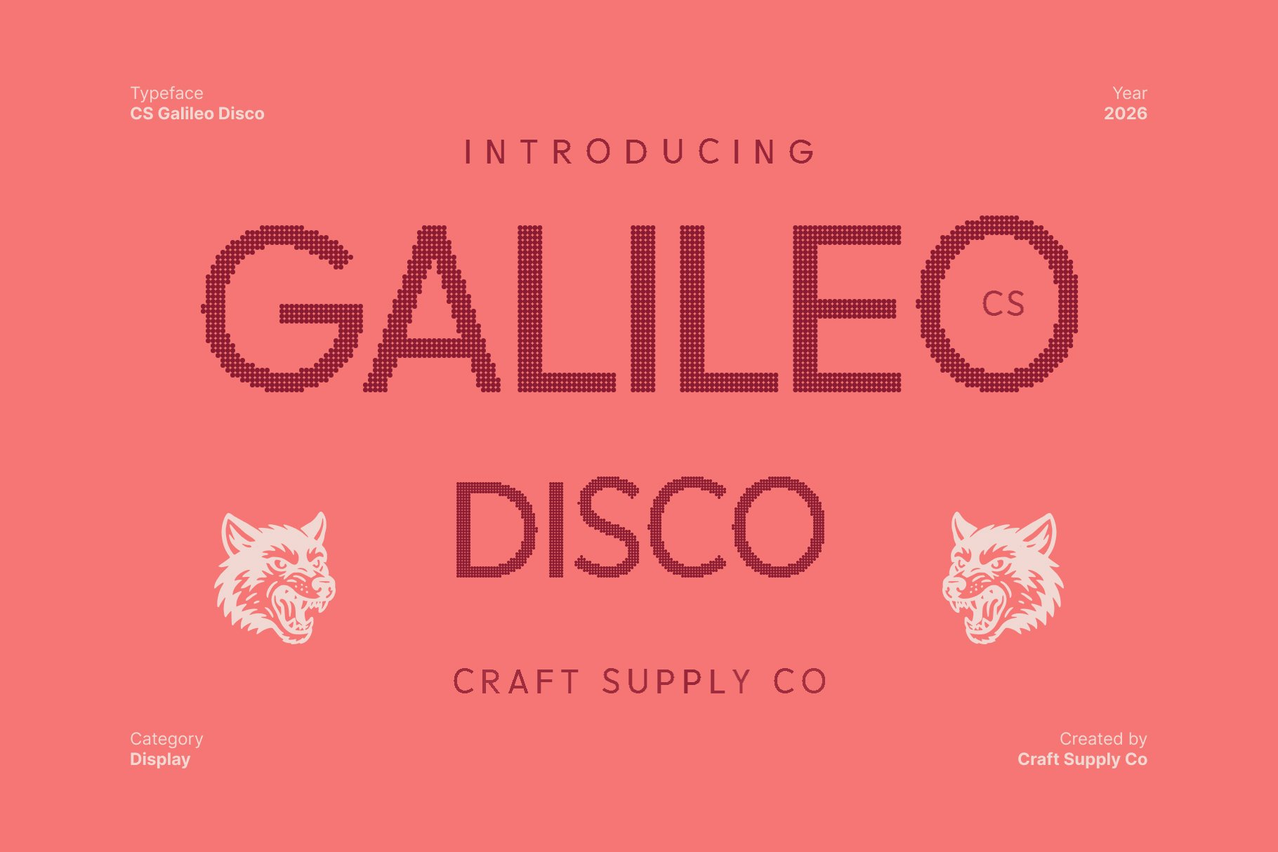CS Galileo Disco – Modern Geometric Sans Serif
