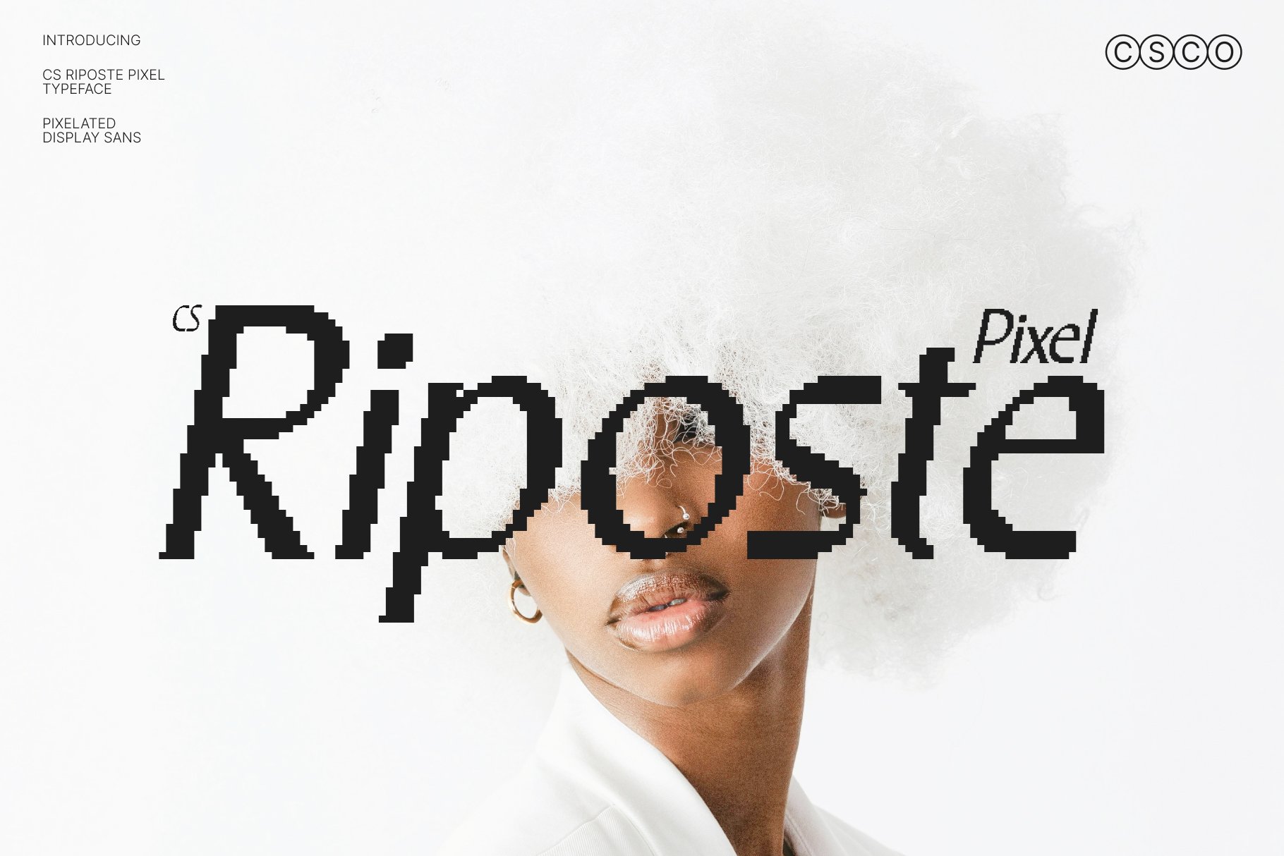 CS Riposte Pixel – Modern Sans Serif Font