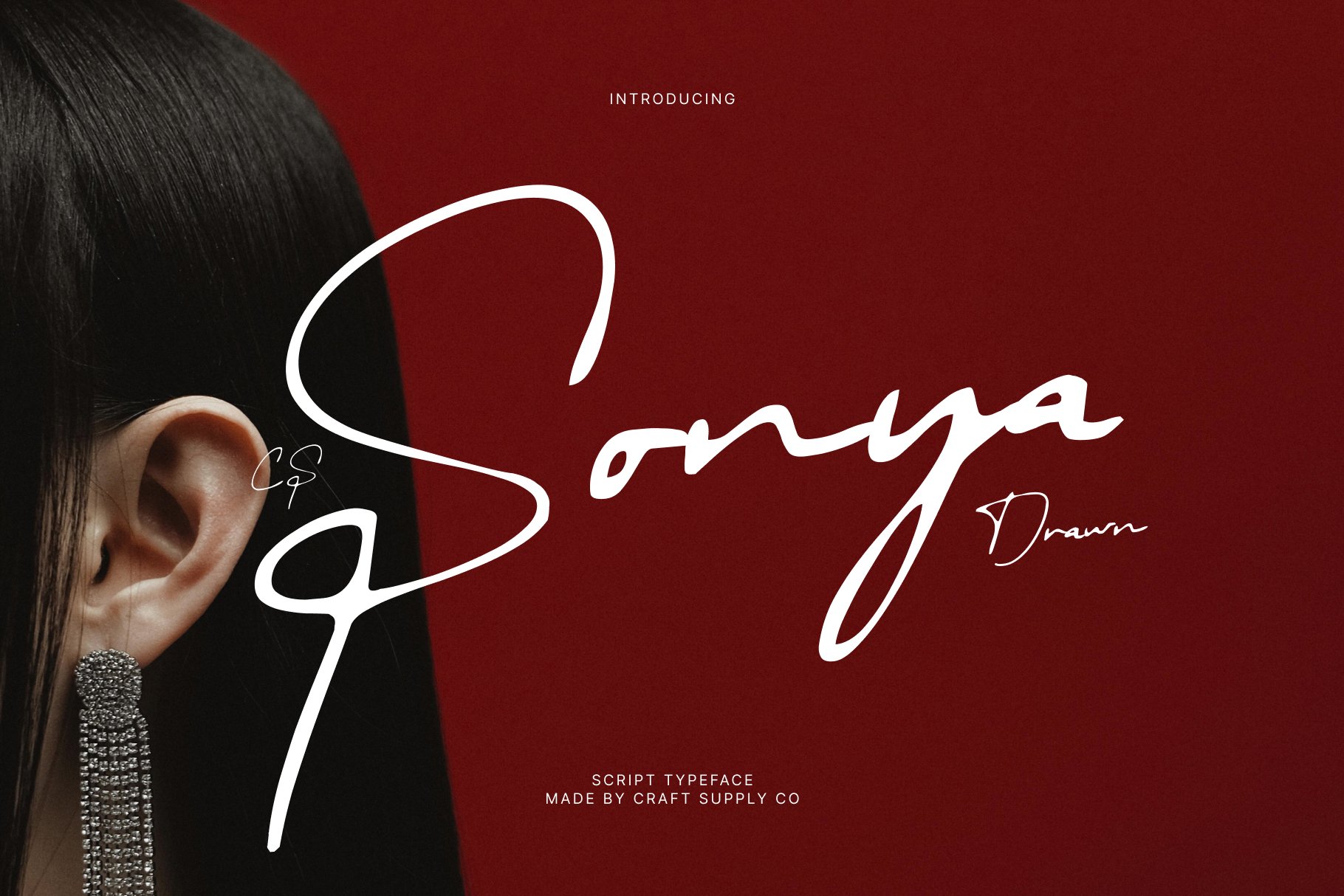 CS Sonya Drawn – Hand-Drawn Signature Script Font