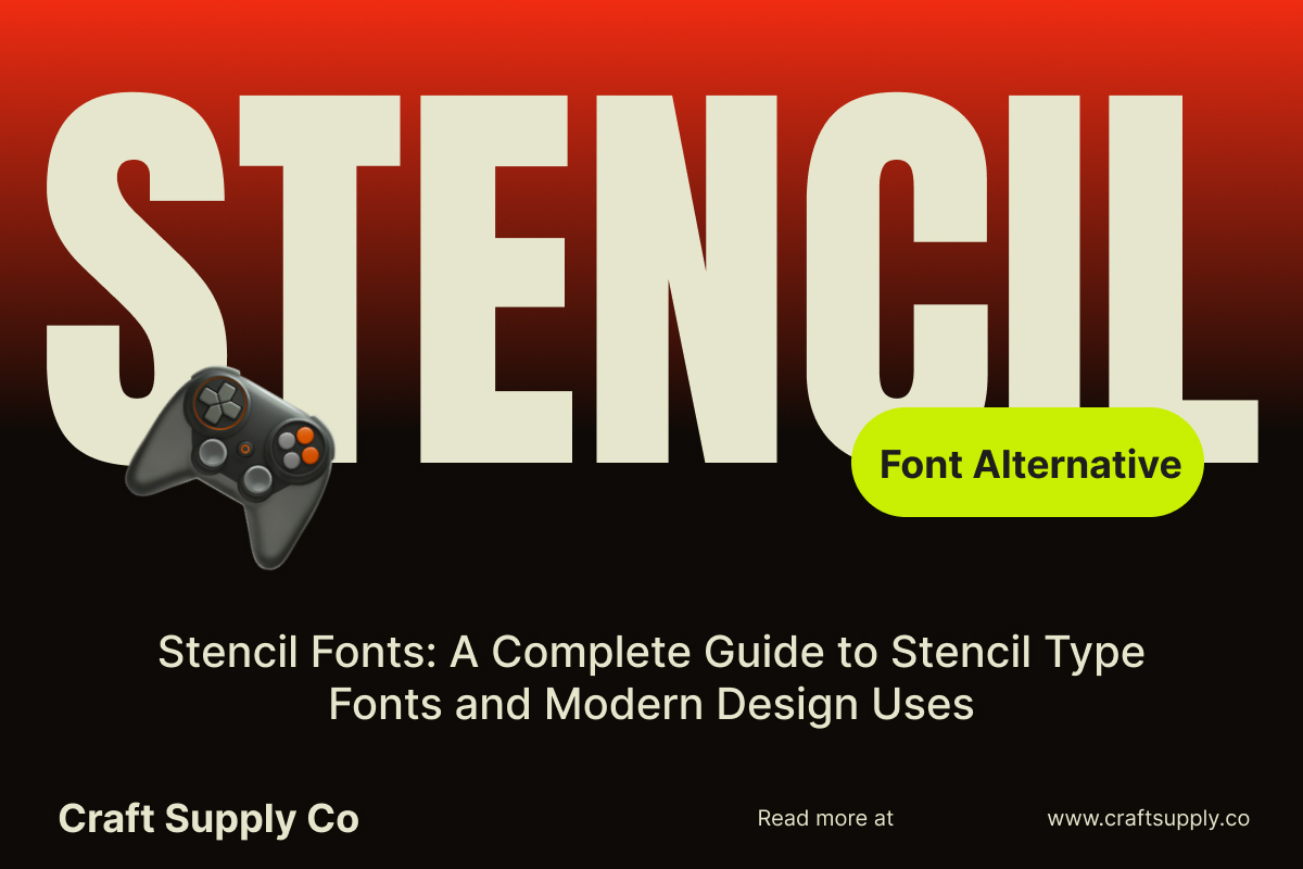 Stencil Fonts: A Complete Guide to Stencil Type Fonts and Modern Design ...