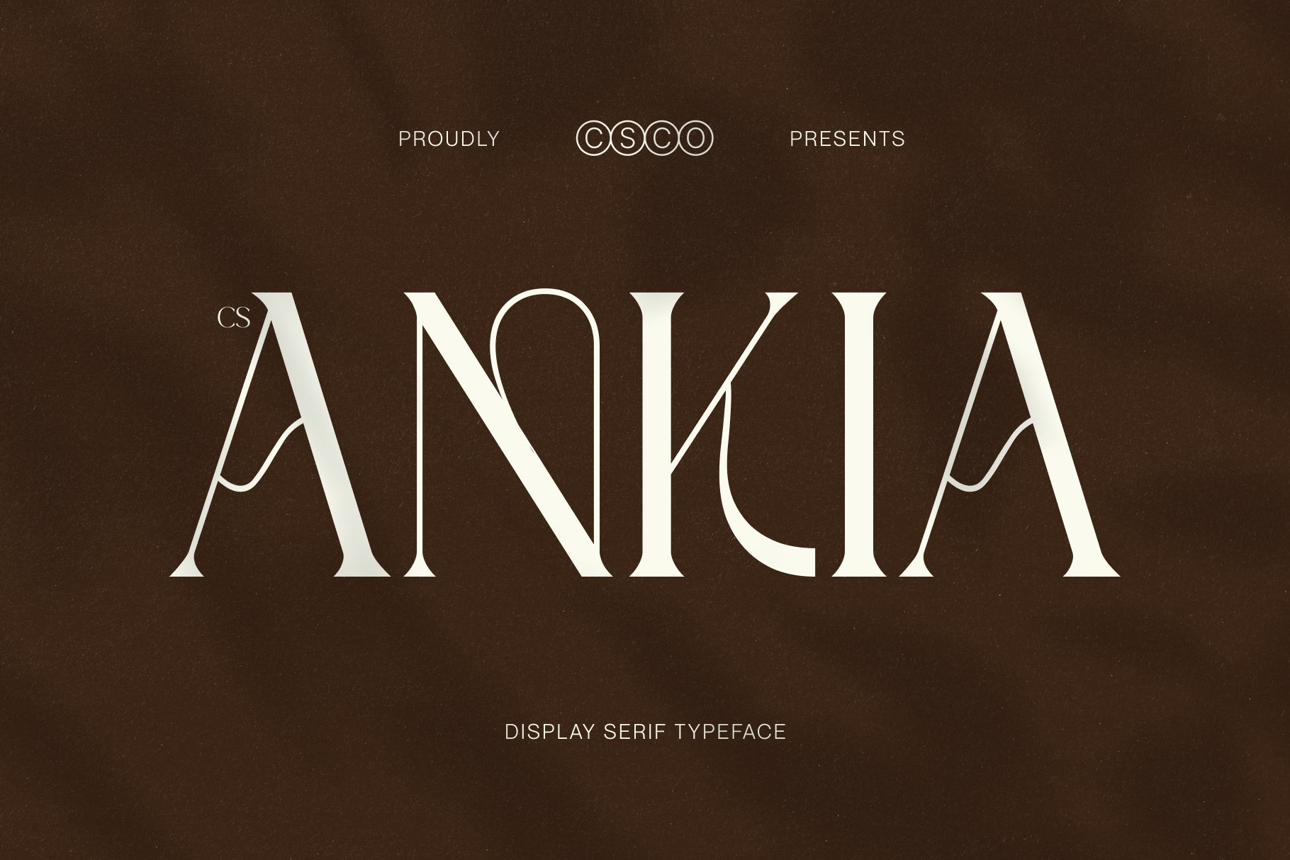 CS Ankia: Elegant Luxury Serif Font for Branding - Craft Supply Co