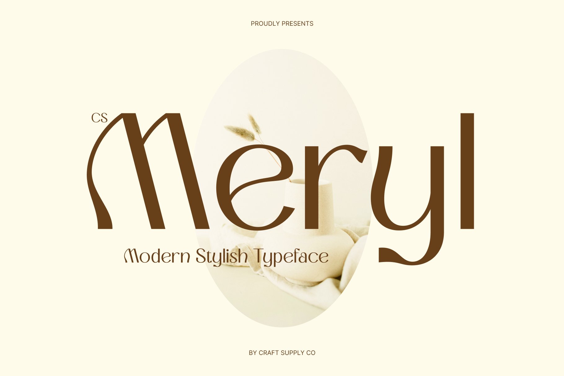 CS Meryl: Modern Elegant Sans Serif Font - Craft Supply Co