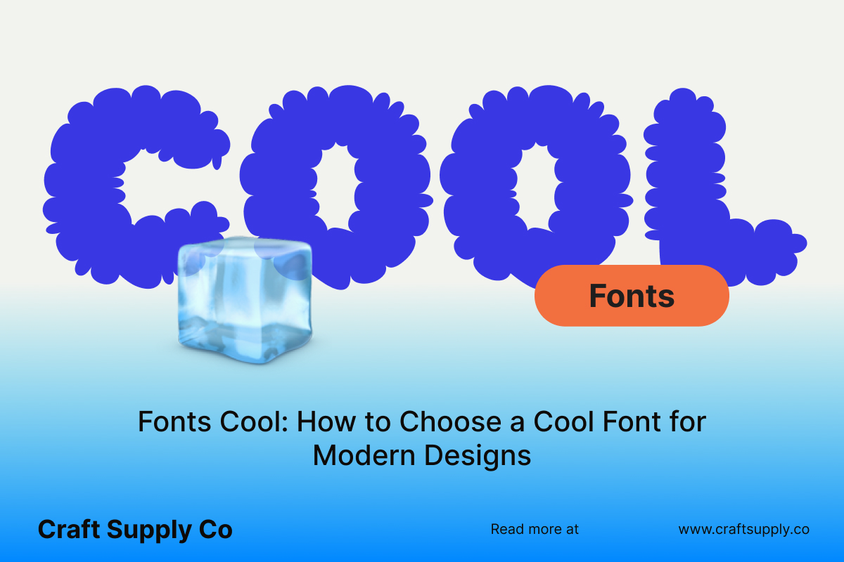 Fonts Cool: How to Choose a Cool Font for Modern Designs